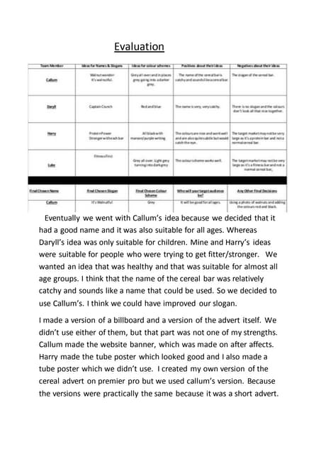 Tv advert detailed analysis cadbury | DOCX