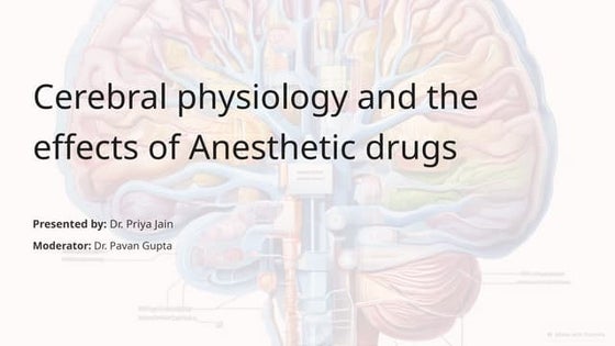 Cerebral protectionppt cerebral protection | PDF