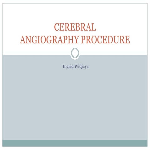 Digital subtraction angiography | PPTX