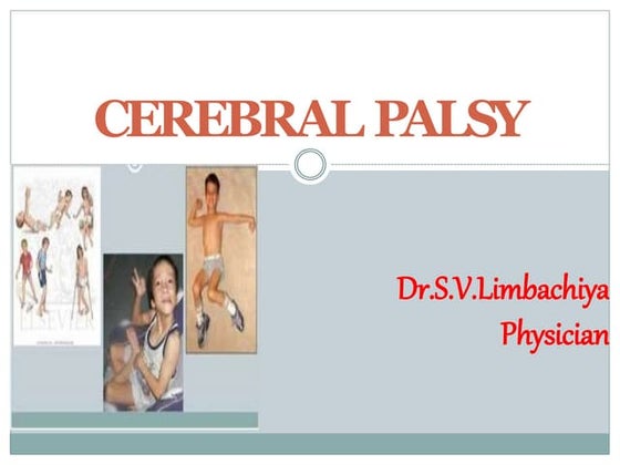LECTURE CEREBRAL PALSY. 02.pptx for students | PPT
