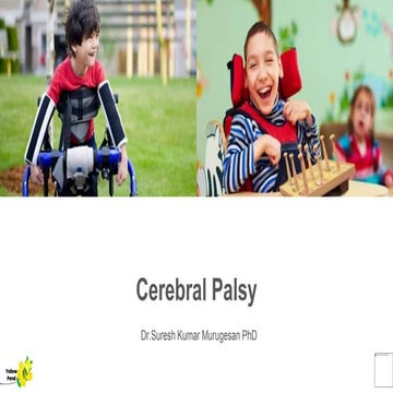 Cerebral Palsy 1.0 | PPTX