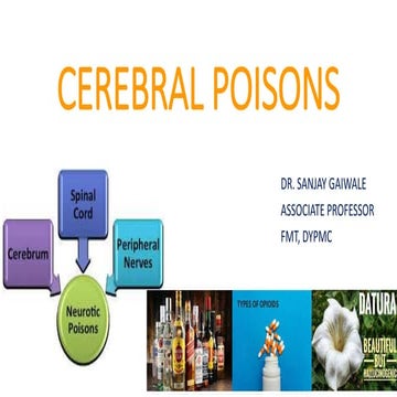 Cerebral Poisoning-Opium.pptx