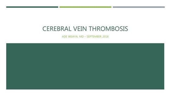 Visual Impairment in Cerebral Venous Thrombosis.pptx