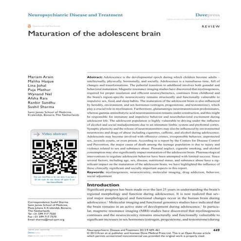 The Teenage Brain | PPT