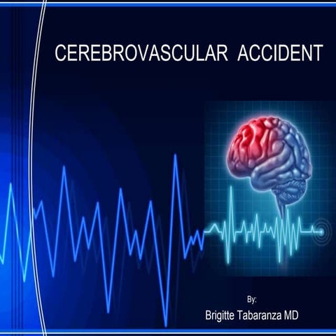 Cerebrovascular accident | PPTX