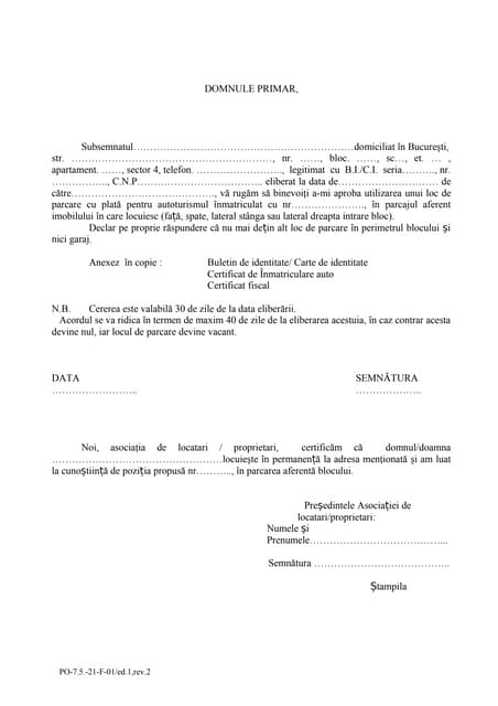 Model cerere suspendare contract pentru concediu crestere copil | DOC