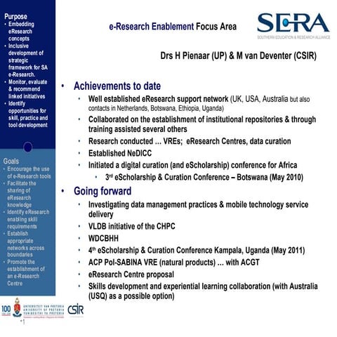 eResearch initiatives: collaboration | PPT | Computing | Technology ...