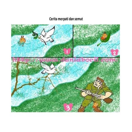 Cerita merpati dan semut | PPT