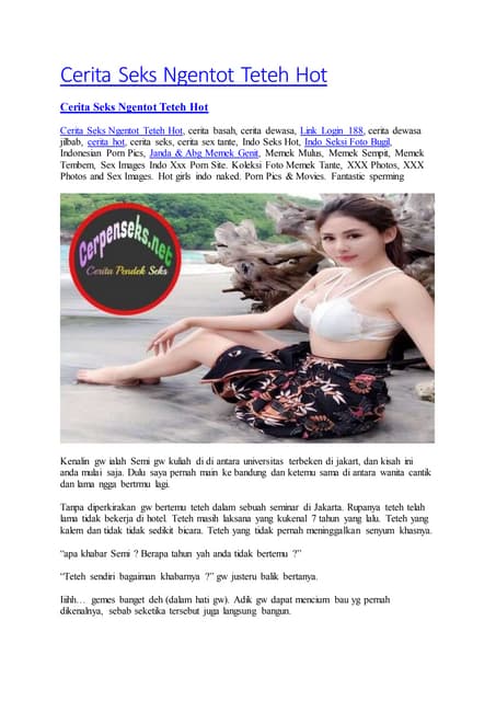 Cerita Dewasa Nikmatnya Tubuh Yuni Mahasiswi Jilboobs.pdf