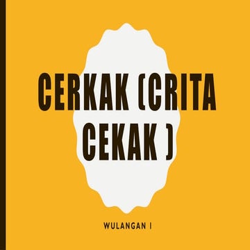 CERKAK (CRITA CEKAK ) PERTEMUAN 1. bahasa jawa kelas 8pptx | PPTX