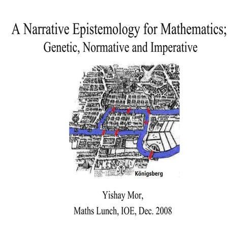Narrative Epistemology for Mathematics | PPT