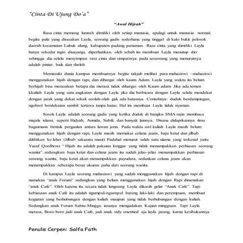 CERPEN Cinta Di Ujung Do'a1111.docx