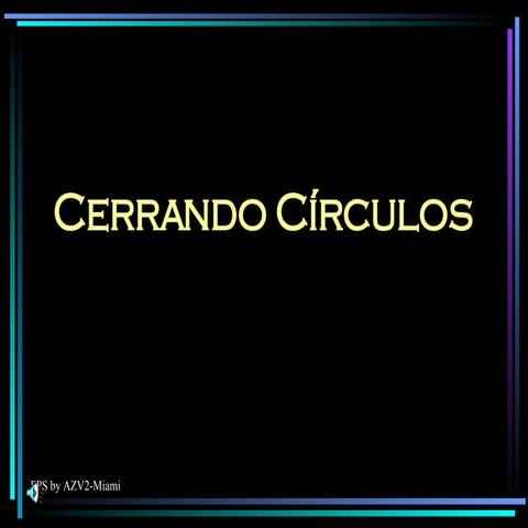 Cerrando circulos | DOCX