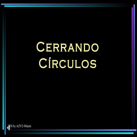 Cerrando circulos | DOCX