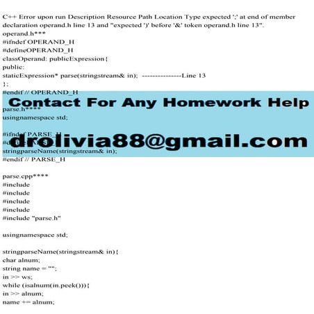 C Error Upon Run Description Resource Path Location Type Expected Pdf