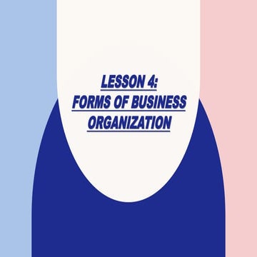 Cerrudo (chapter 2 Lesson 4 Forms of business organizations).pptx