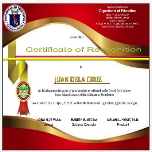 CERT1.pptx | Television | Entertainment