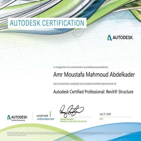 Autodesk Certified Professional | PPT