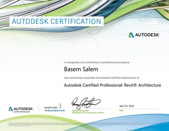 Autodesk Certified Professional | PPT