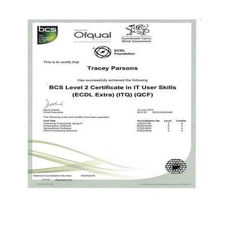 ECDL ITQ Level 2 | PDF