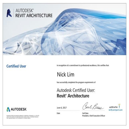 Autodesk Revit Certified User | PDF