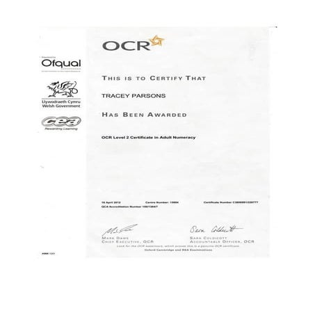 Numeracy Level 2 | PDF