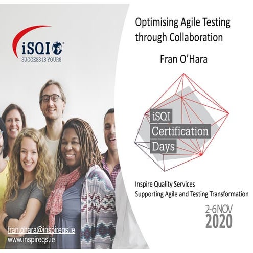 Optimising Agile Testing through Collaboration - CertDays | PPT
