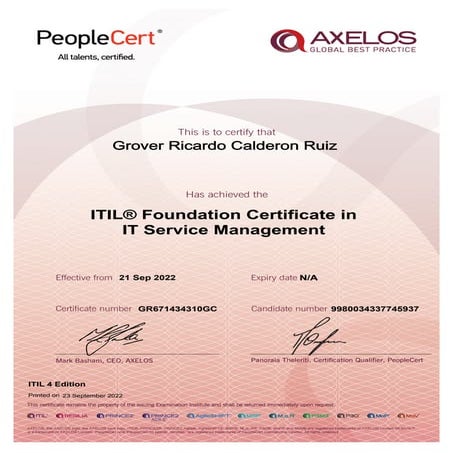 Certificación ITIL V4 - Grover Calderon.pdf