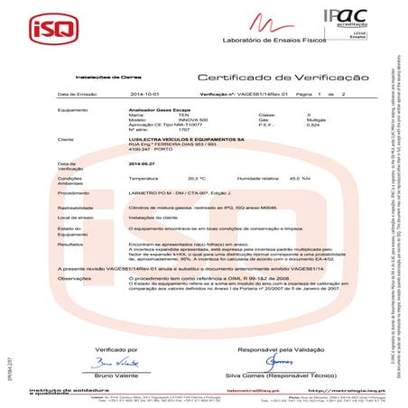 Certificado | PDF