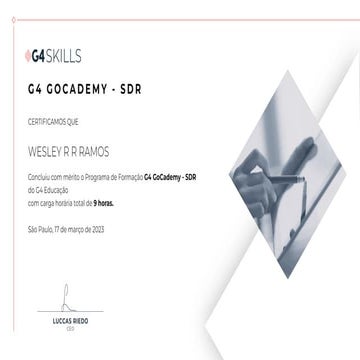 GoCademy SDR | PDF