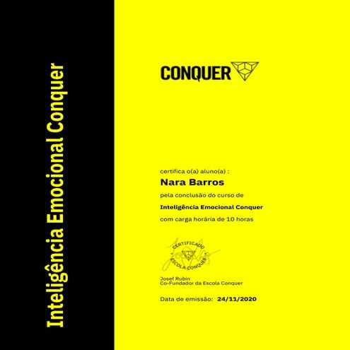 Inteligencia Emocional - CONQUER | PDF