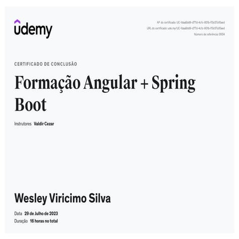 Angular + Spring boot | PDF