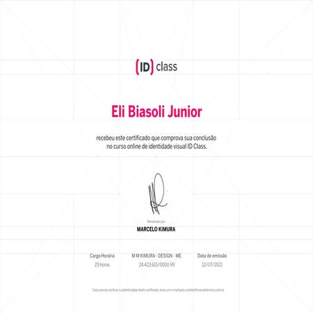 Certificado Id Class Pdf