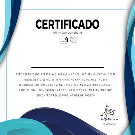 CERTIFICADO J MARIANO | PDF