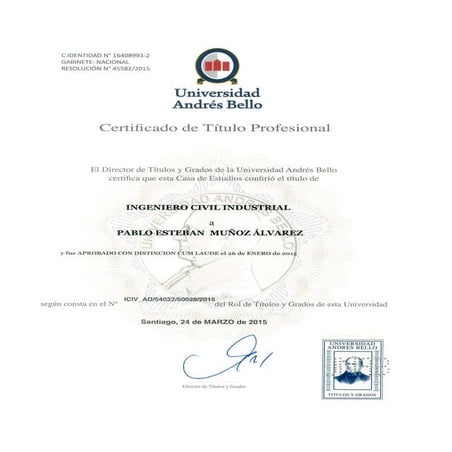 Titulo MBA UB Unviersidad Barcelona ES.. | PDF