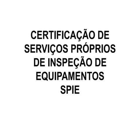 CERTIFICAÇÃO DE SPIE.ppt