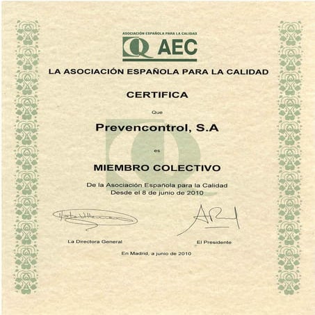 Certificat AEC | PDF