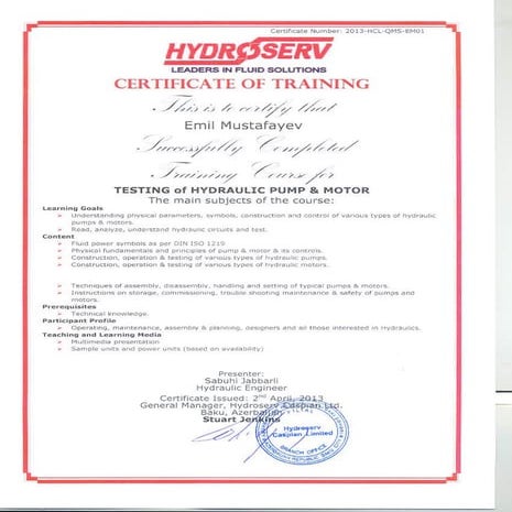 Certificate | PDF