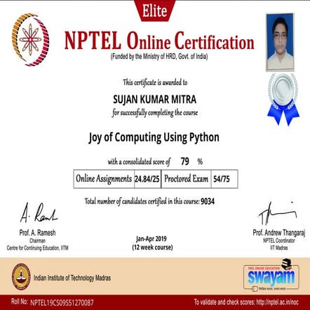 Joy of Computing Using Python | PDF