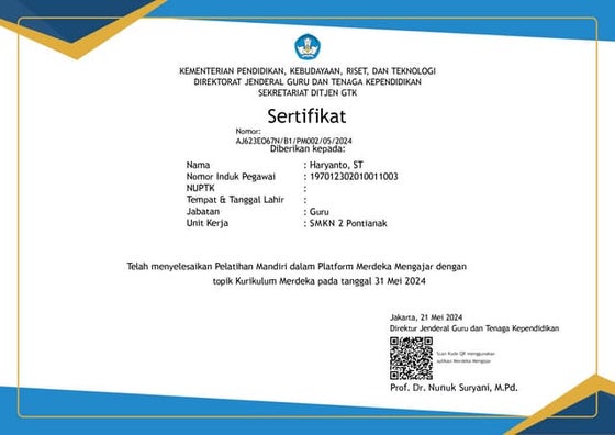 1.2 Merdeka Belajar certificate-1.pdf sertifikat | PPT