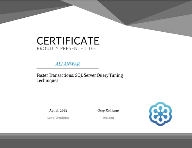 certificate-SQL server Query Tuning Techniques.pdf certificate-SQL server Query Tuning Techniques.pdf