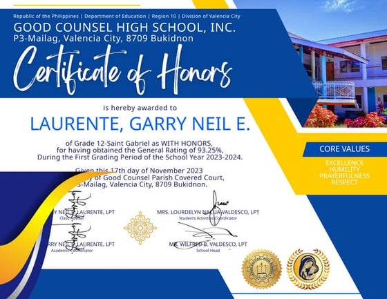 CONDUCT AWARDS CERTIFICATE.docx | Education