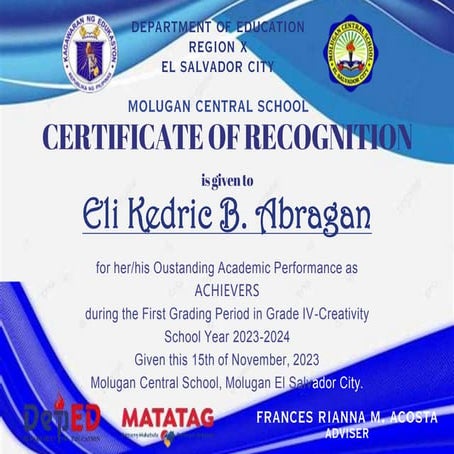 certificate 2023-2024.pptx.............. | PPT