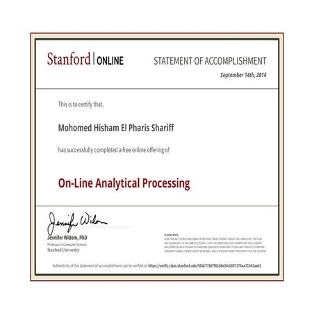 Certificate(1)(1) | PDF