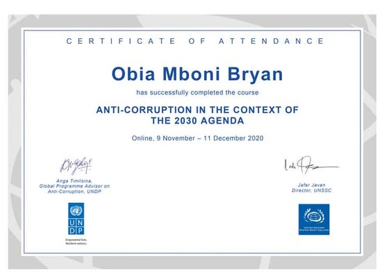 Obia Mboni Bryan | PPT