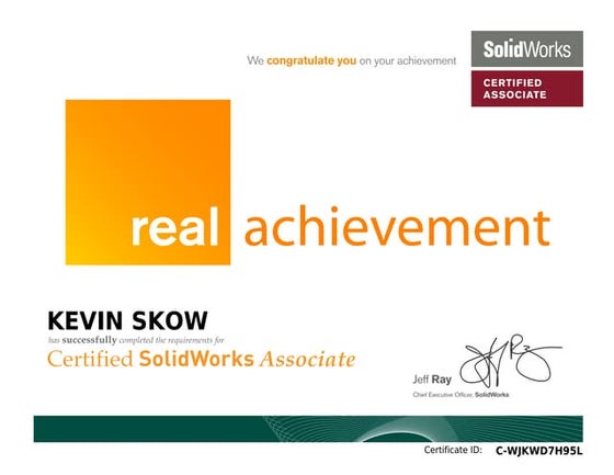 Kevin Skow Resume Time Line | PDF