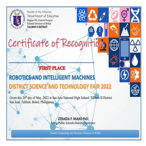 certificate for WINNERS in the different contest | DOCX