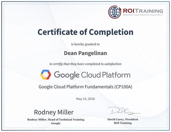 Coursera Certificate of Completion - MLOps (Machine Learning Operations) Fundamentals - leb5 ...