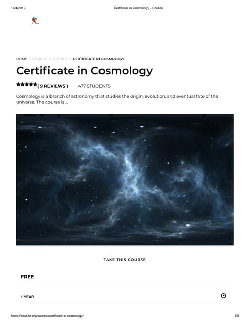Certificate astro | PPT