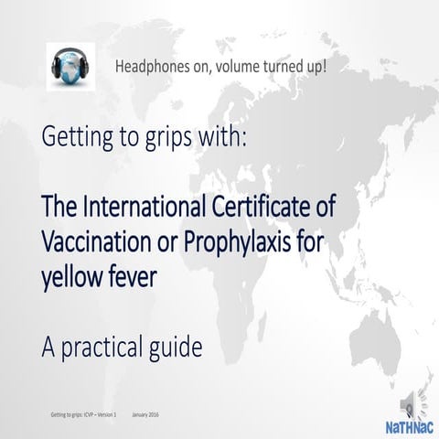 NaTHNaC education- how to complete ICVPs for health professionals | PPTX